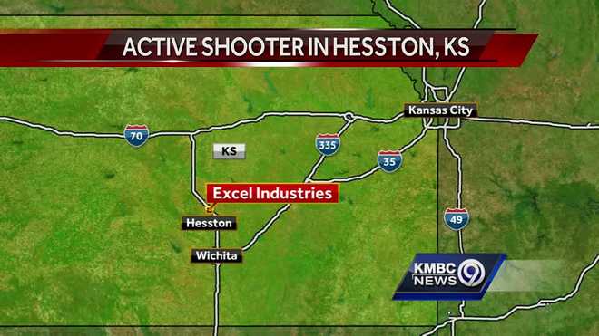 Sheriff: 4 dead, 14 injured in Kansas shootings