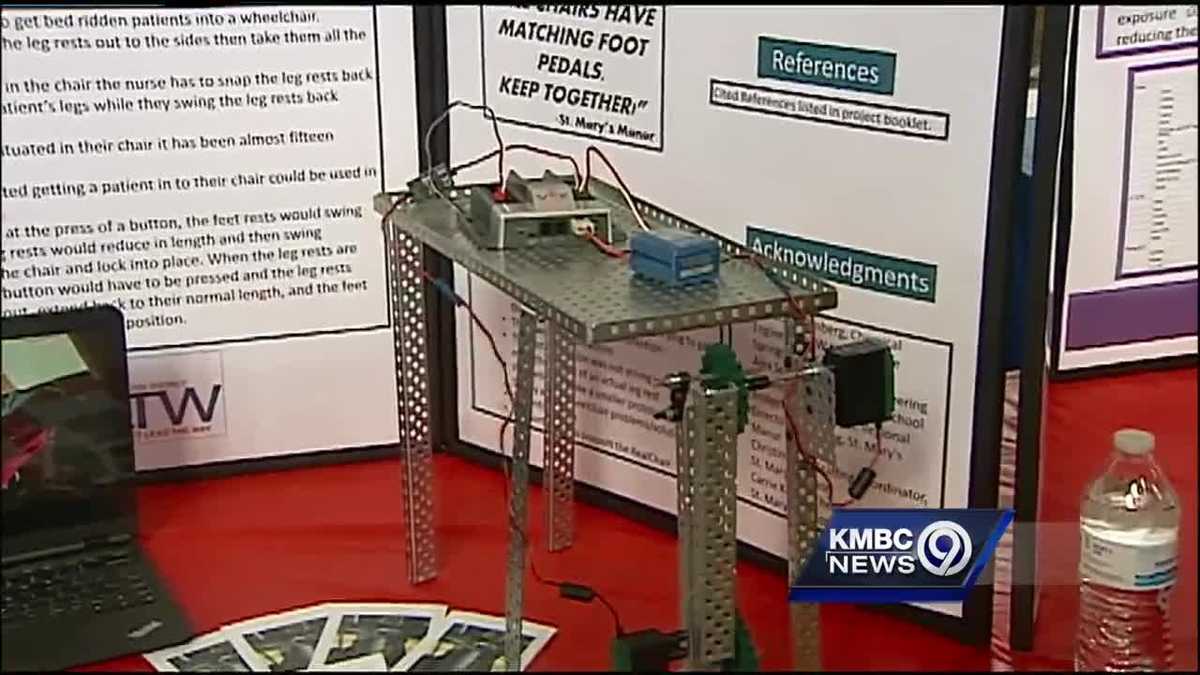 High school seniors show off projects that tackle real-life challenges