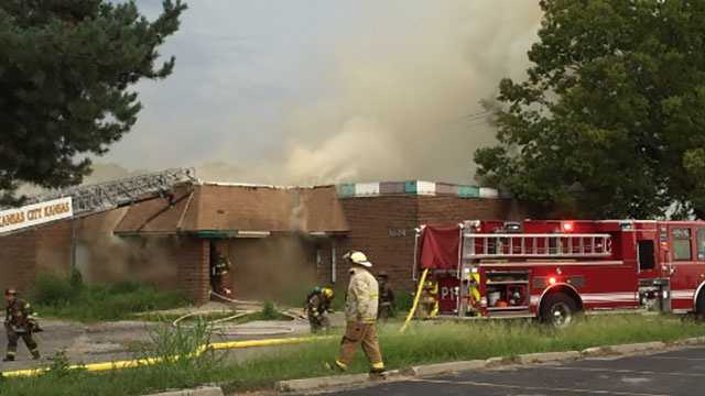 KCK firefighters put out fire at 16th Street, Minnesota Avenue