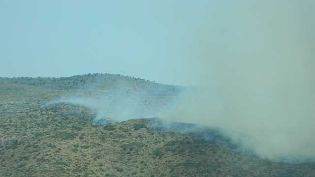 5,000-acre fire burns near Carlsbad Caverns National Park