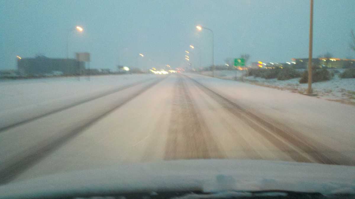 Live road conditions and snow updates