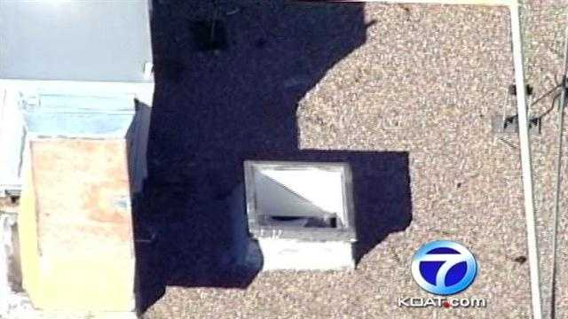 Photos: Teen falls through skylight