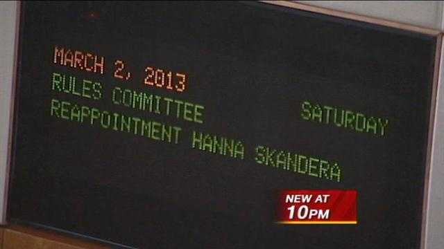 Hanna Skandera still carries the name designate after 3 years