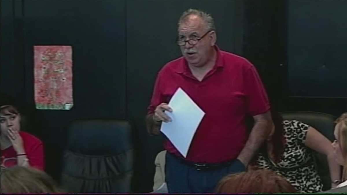 Suspended teacher says he was framed
