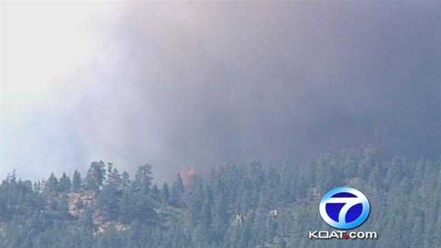 Photos: Thompson fire burns near Jemez Springs
