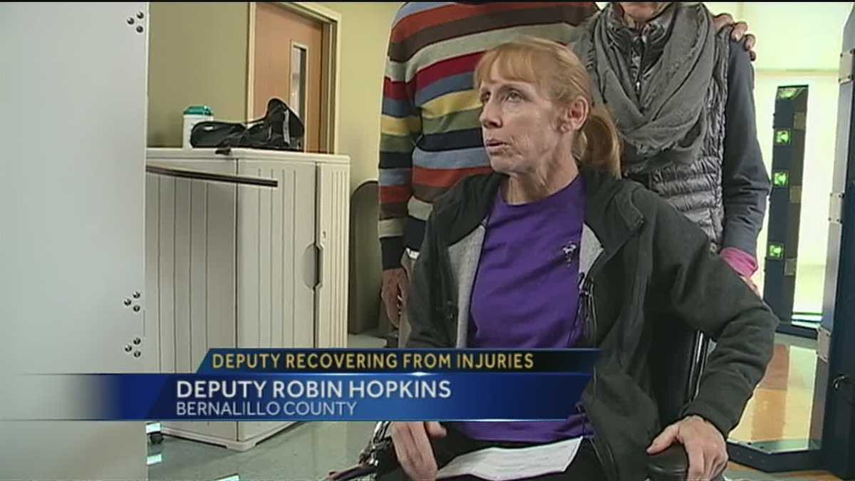 Deputy Robin Hopkins speaks about recovery