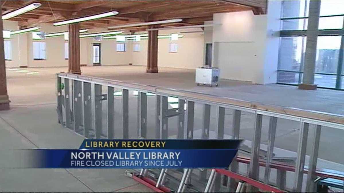 Burned library makes progress in restoration