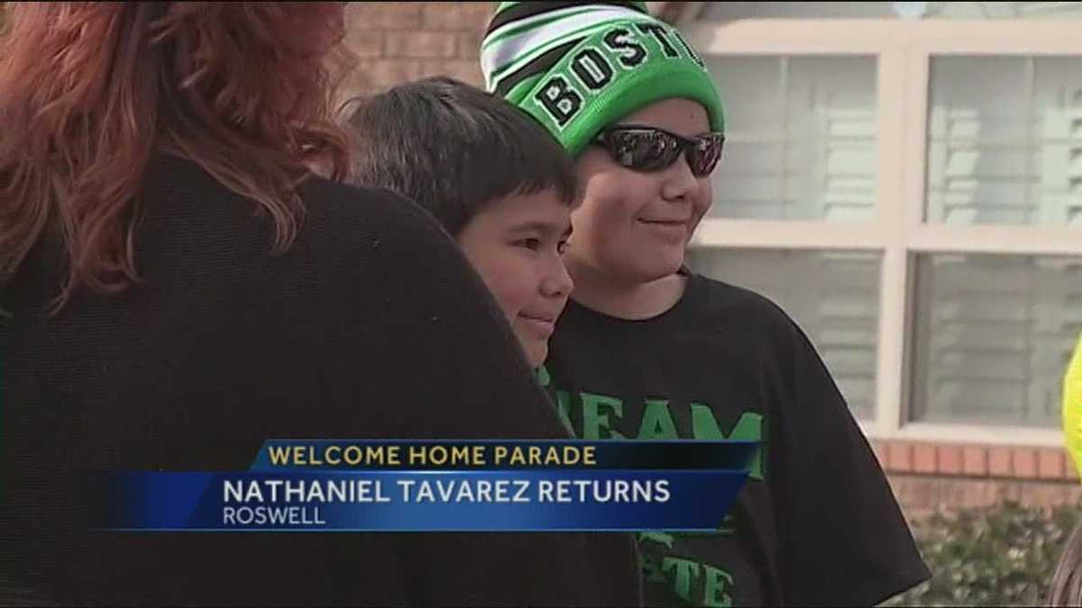 Nathaniel Tavarez finally returns home