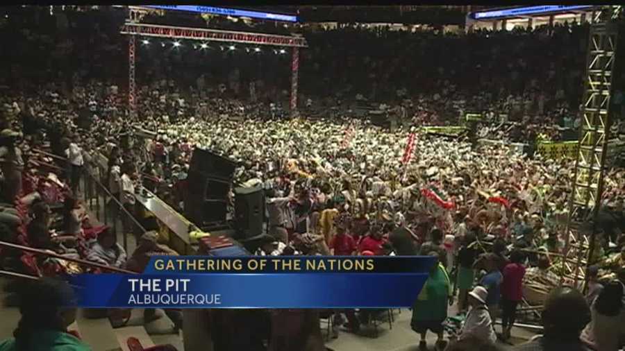 Thousands gather for pow wow