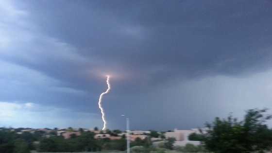 Photos: Hail, lightning, flooding across New Mexico