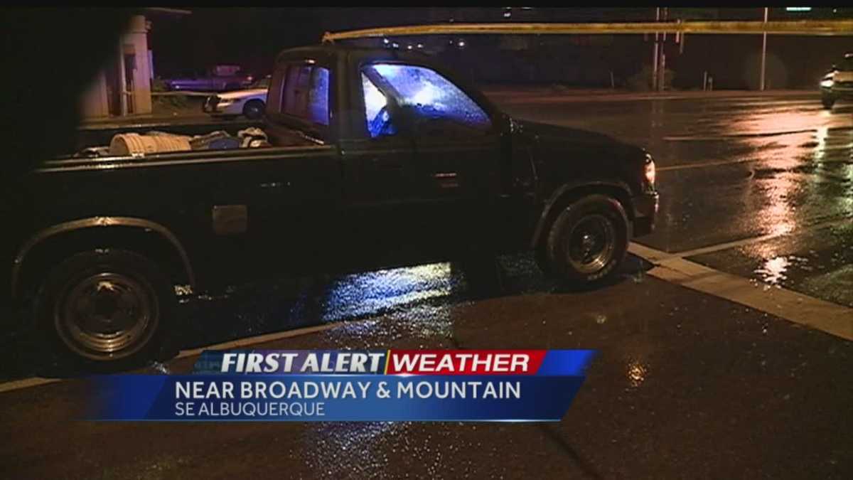 Heavy rains flood Albuquerque's downtown