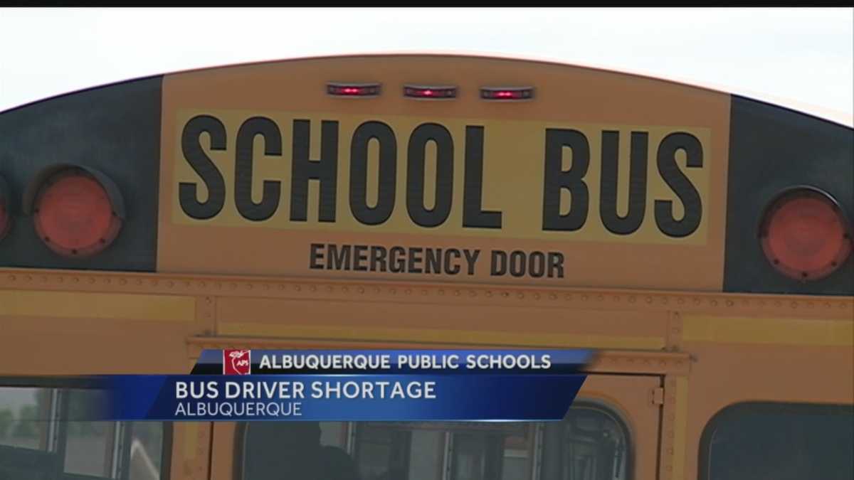 APS: Bus driver shortage could take weeks to fix