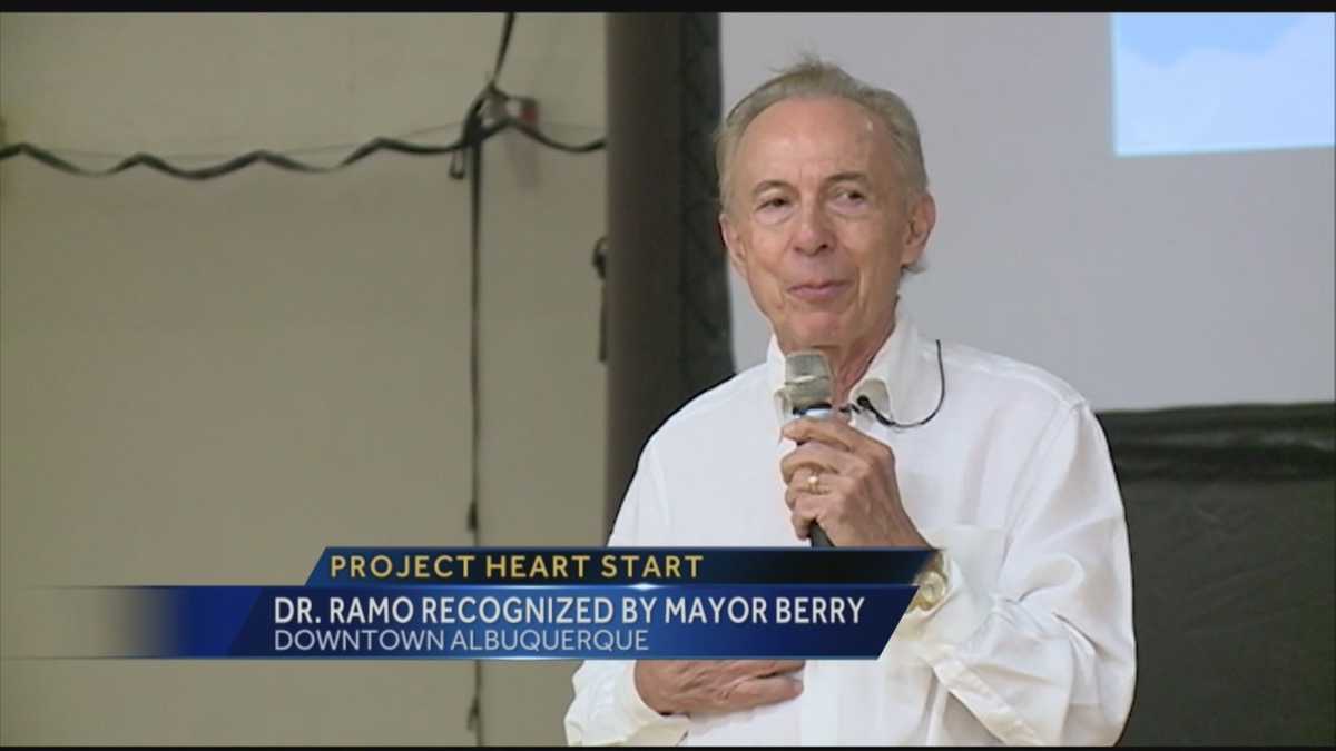 Mayor honors Dr. Ramo for Project Heart Start