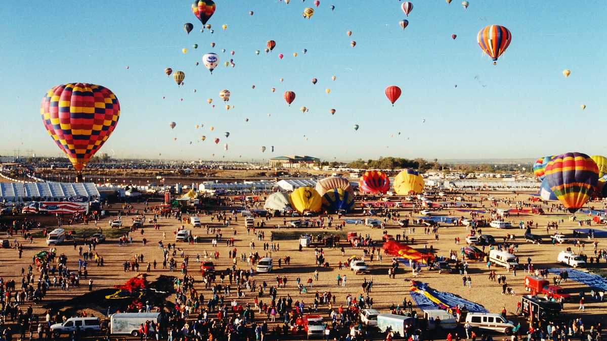See what Balloon Fiesta looked like 15 years ago