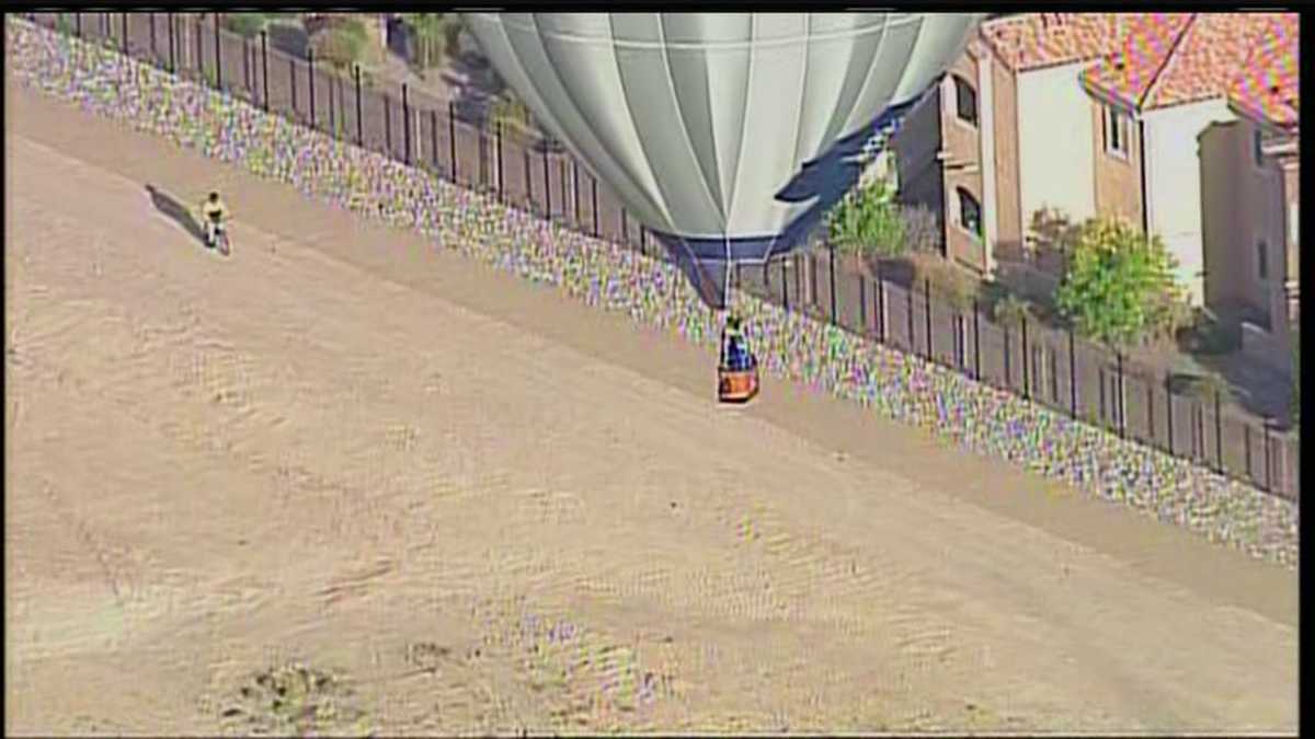 Balloons aloft above ABQ for Fiesta Tuesday