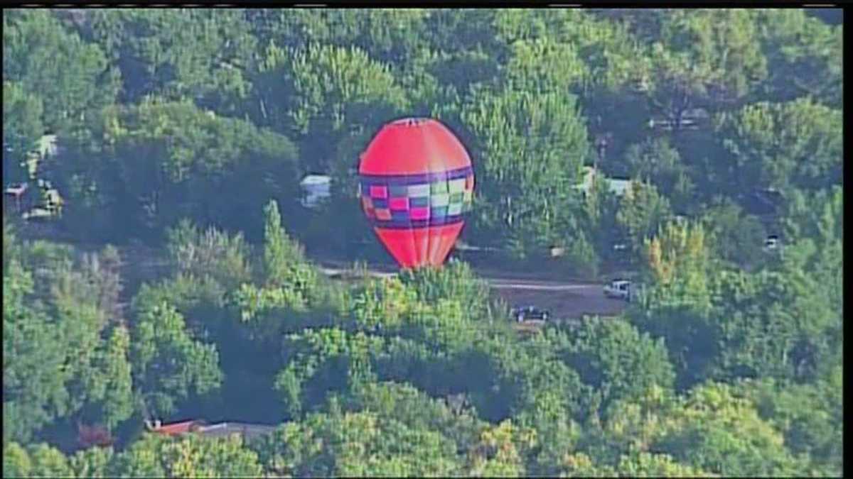 Balloons aloft above ABQ for Fiesta Tuesday
