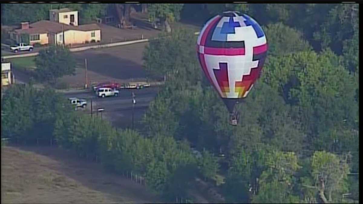 Balloons aloft above ABQ for Fiesta Tuesday