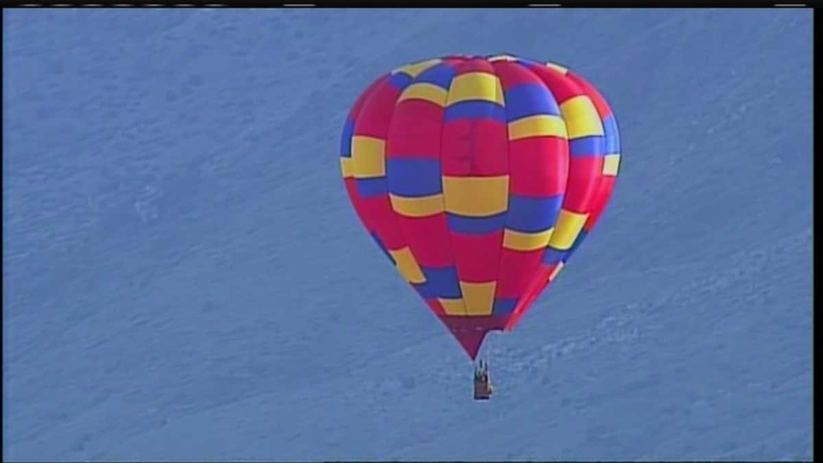 Balloons aloft above ABQ for Fiesta Tuesday