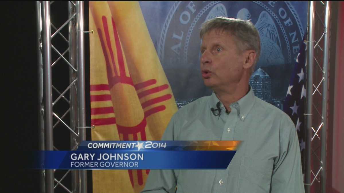 Gary Johnson weighs in on governor's race