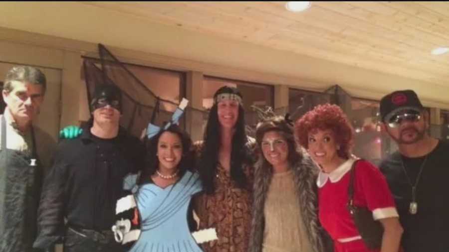 See how the Action 7 News anchors dressed on Halloween