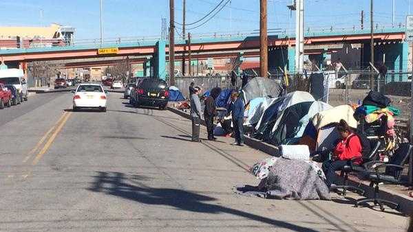 Second homeless camp pops up in Albuquerque