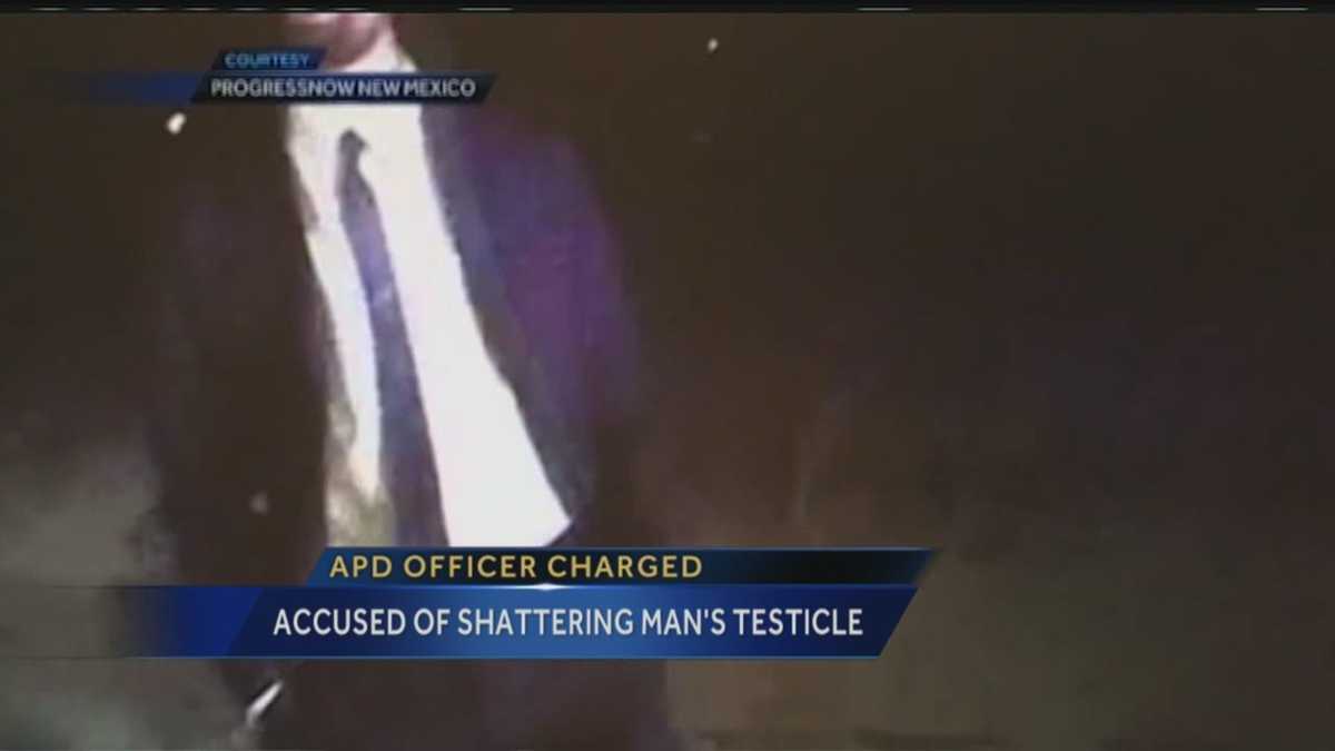 Charges filed against APD officer in shattered testicle case Charges filed against APD officer in shattered testicle case