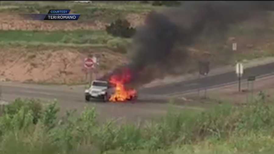Motorcyclist killed in fiery crash near Santa Fe Motorcyclist killed in fiery crash near Santa Fe