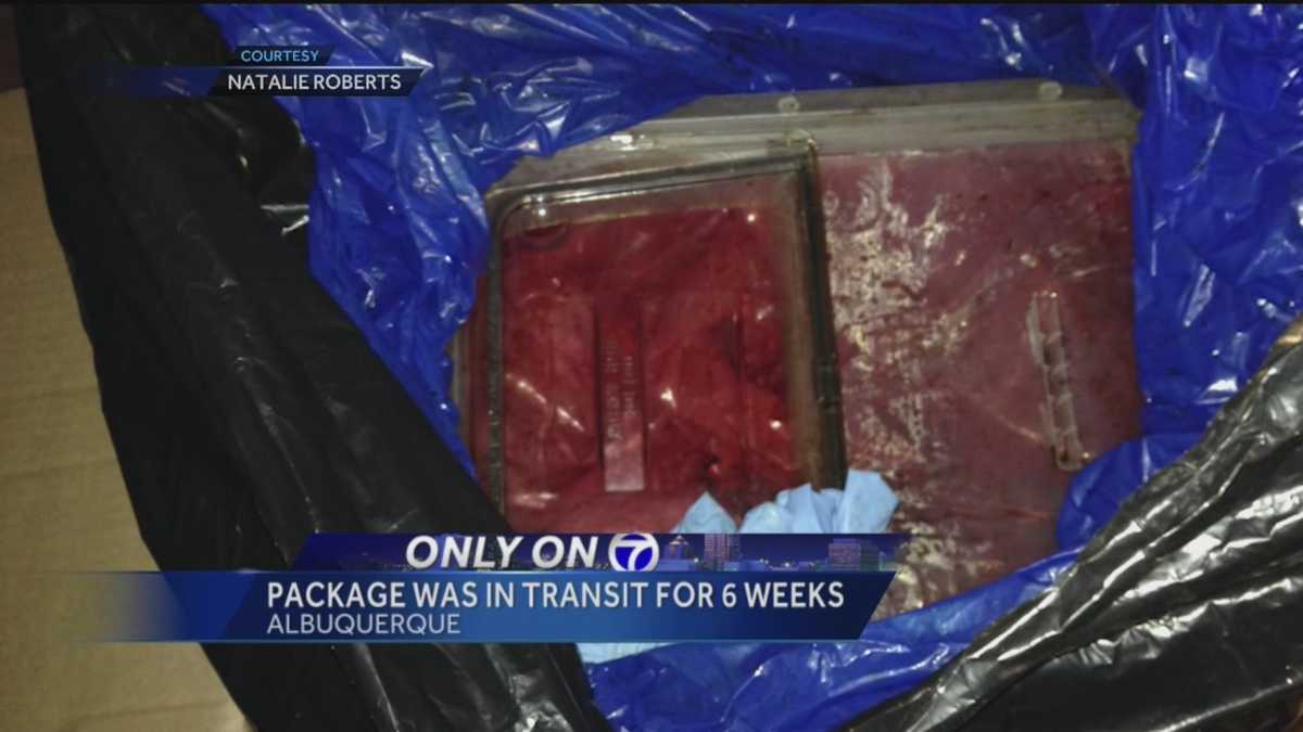 Medical waste delivery was seeping, woman says