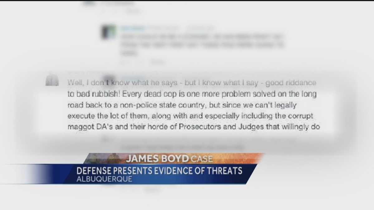 James Boyd case: Death threats made against cops