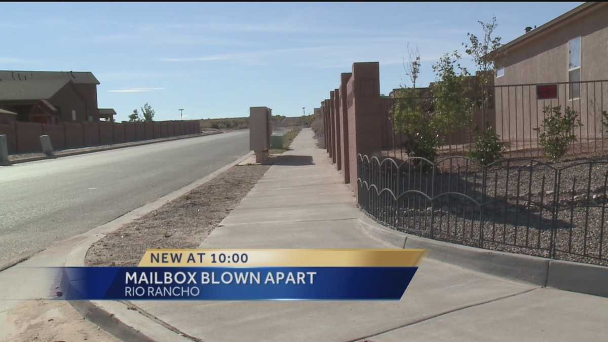 Authorities unsure who's behind mailbox explosion