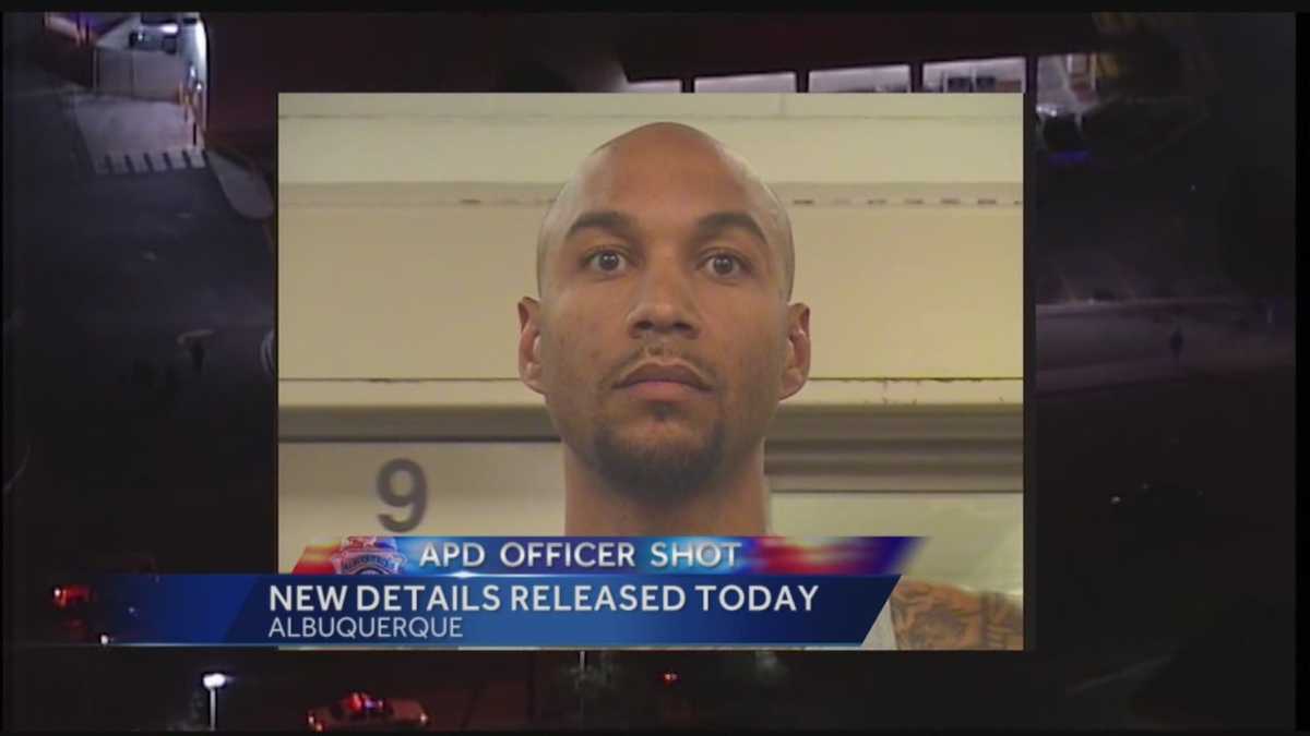 Accused cop shooter released from hospital