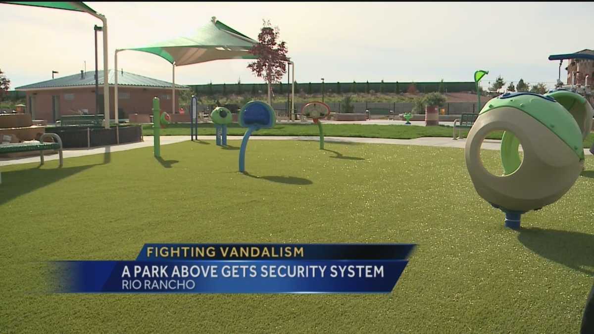 Special needs park adds security system