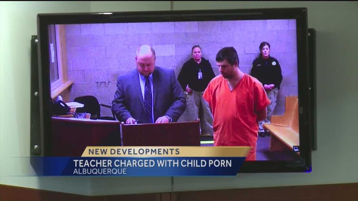 Teacher arrested on child porn-related charges