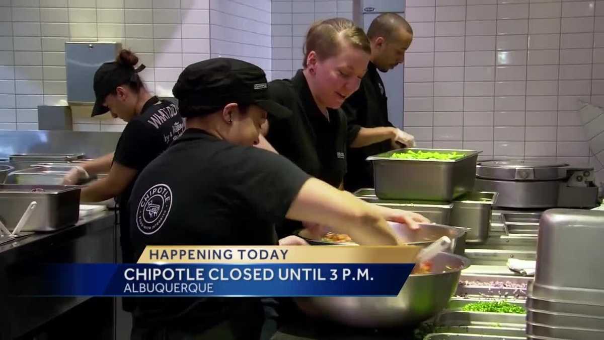 Why Chipotle is opening late Monday