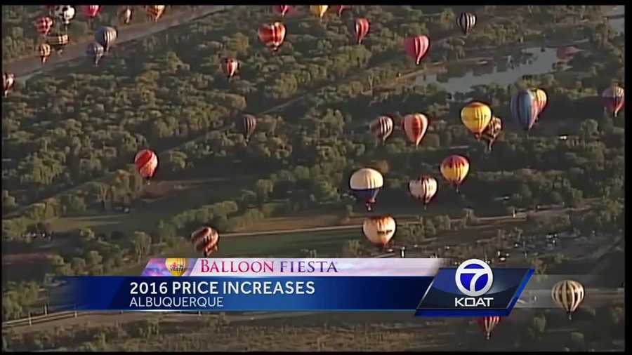 Balloon Fiesta tickets now on sale, with price increase