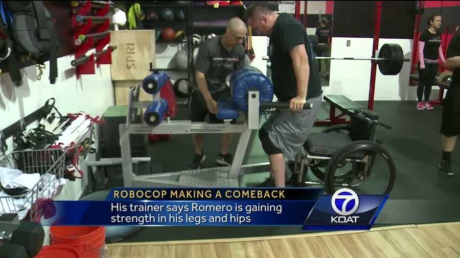 New Mexico's Robocop starting to regain leg movement