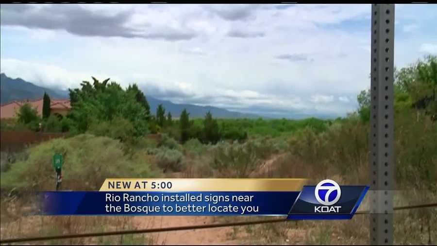 New Bosque signs to help aid residents during emergencies