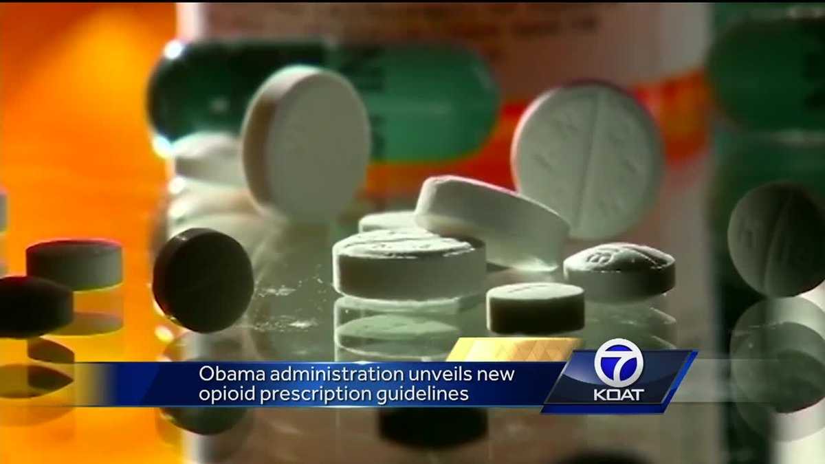 New opioid prescription guidelines
