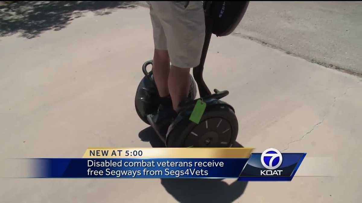 Segways provide mobility for local disabled veterans