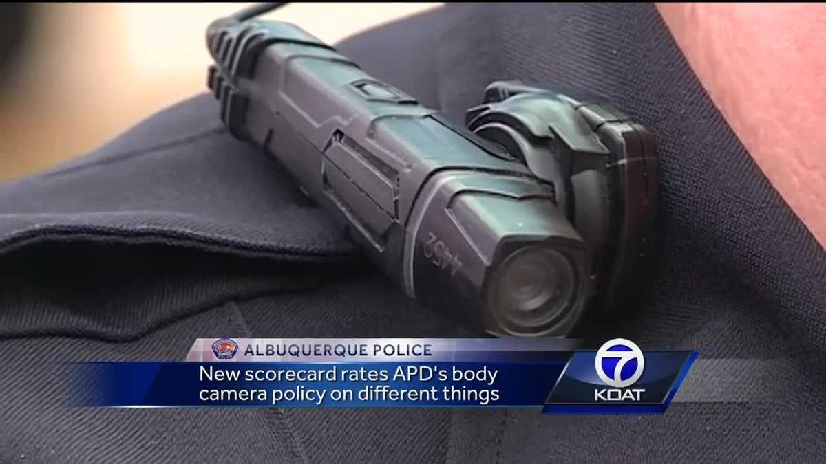 New scorecard rates APD's body camera policy in different categories