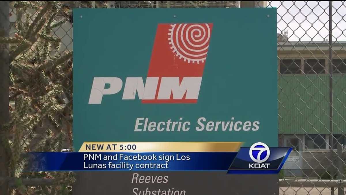 PNM and Facebook sign facility contract