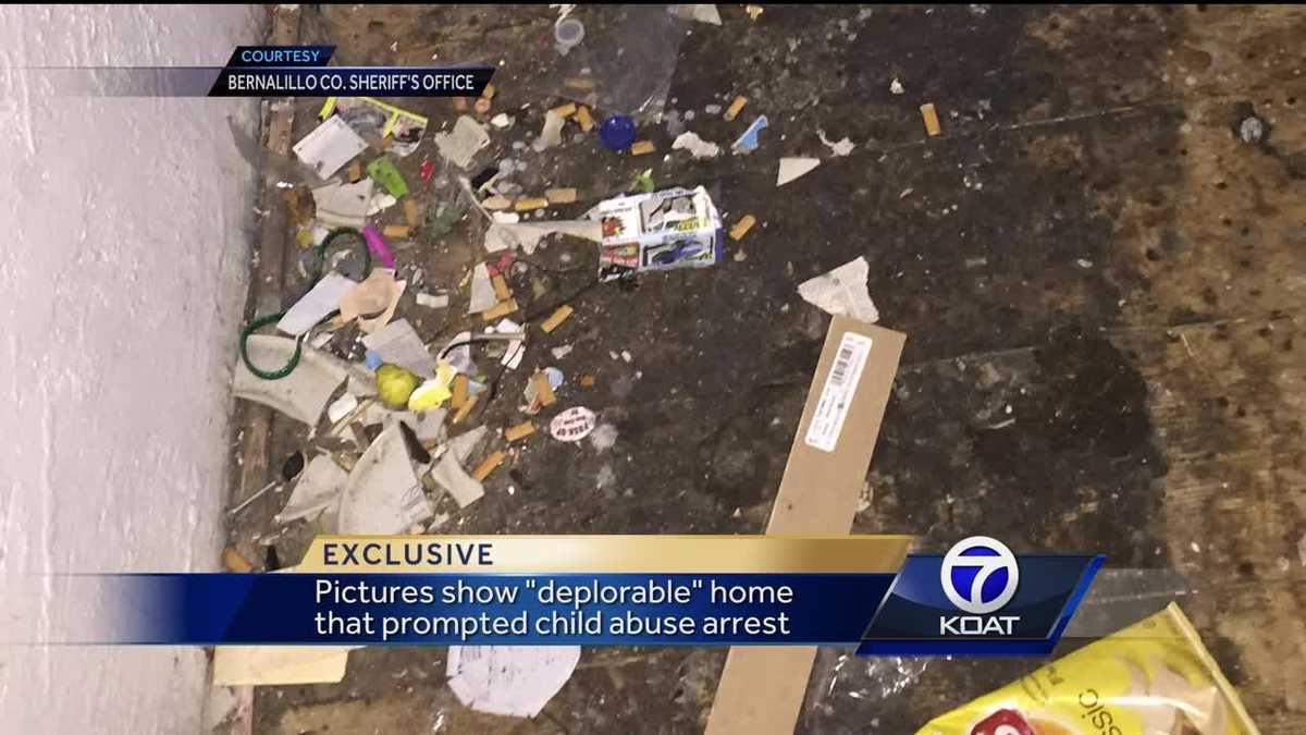 Photos show 'deplorable' home in child abuse case