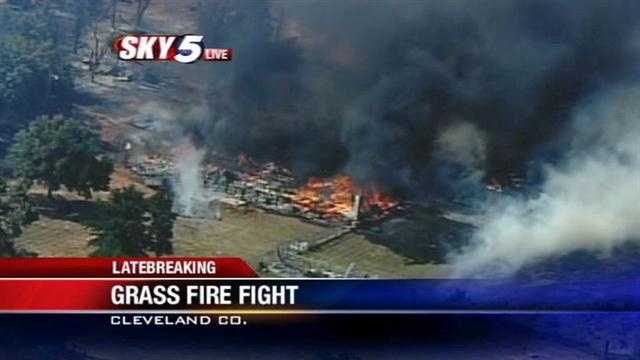 Cleveland County wildfire evacuation area has been extended