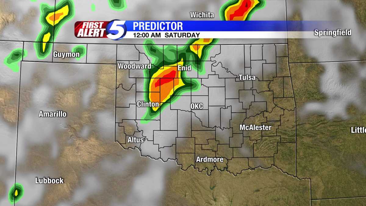 Updated! Hour-by-hour severe storm predictor slideshow