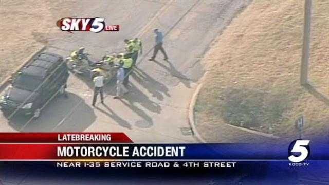 Police investigate motorcycle accident in Moore
