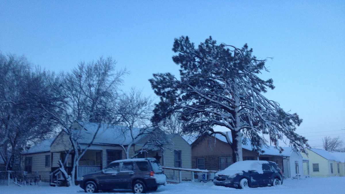 Photos: Oklahoma winter storm Feb. 25