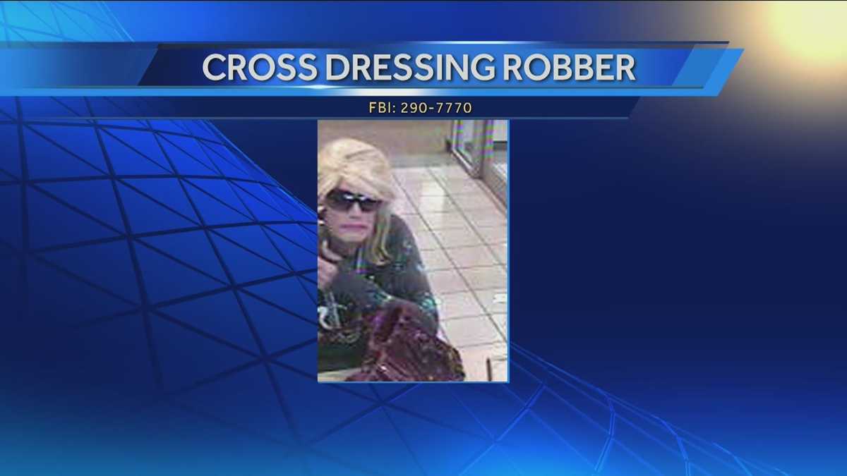 Norman police searching for cross-dressing bank robber