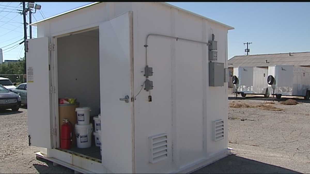 Containers help Oklahoma clean up meth labs