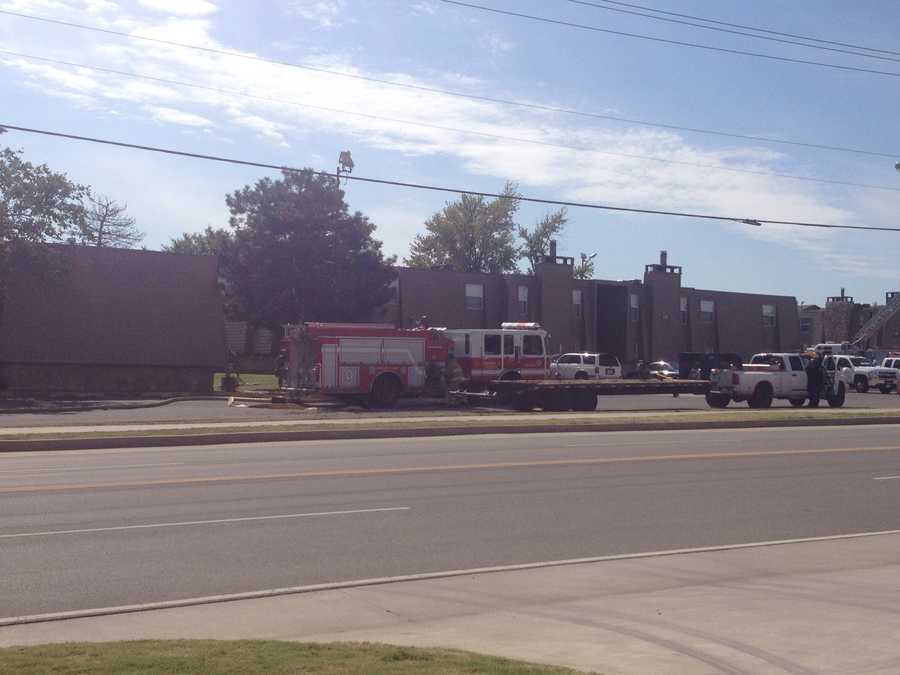 Photos: High-pressure gas line break forces evacuations