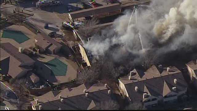 OKCFD: Lit cigarette caused fire at Quail Springs Condos